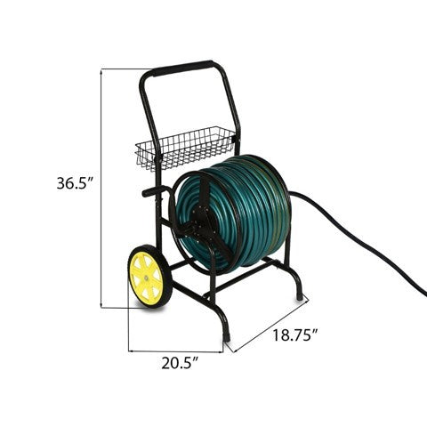 2-Wheel Heavy Duty Hose Cart - 200ft Hose Capacity – Real Hose Storage