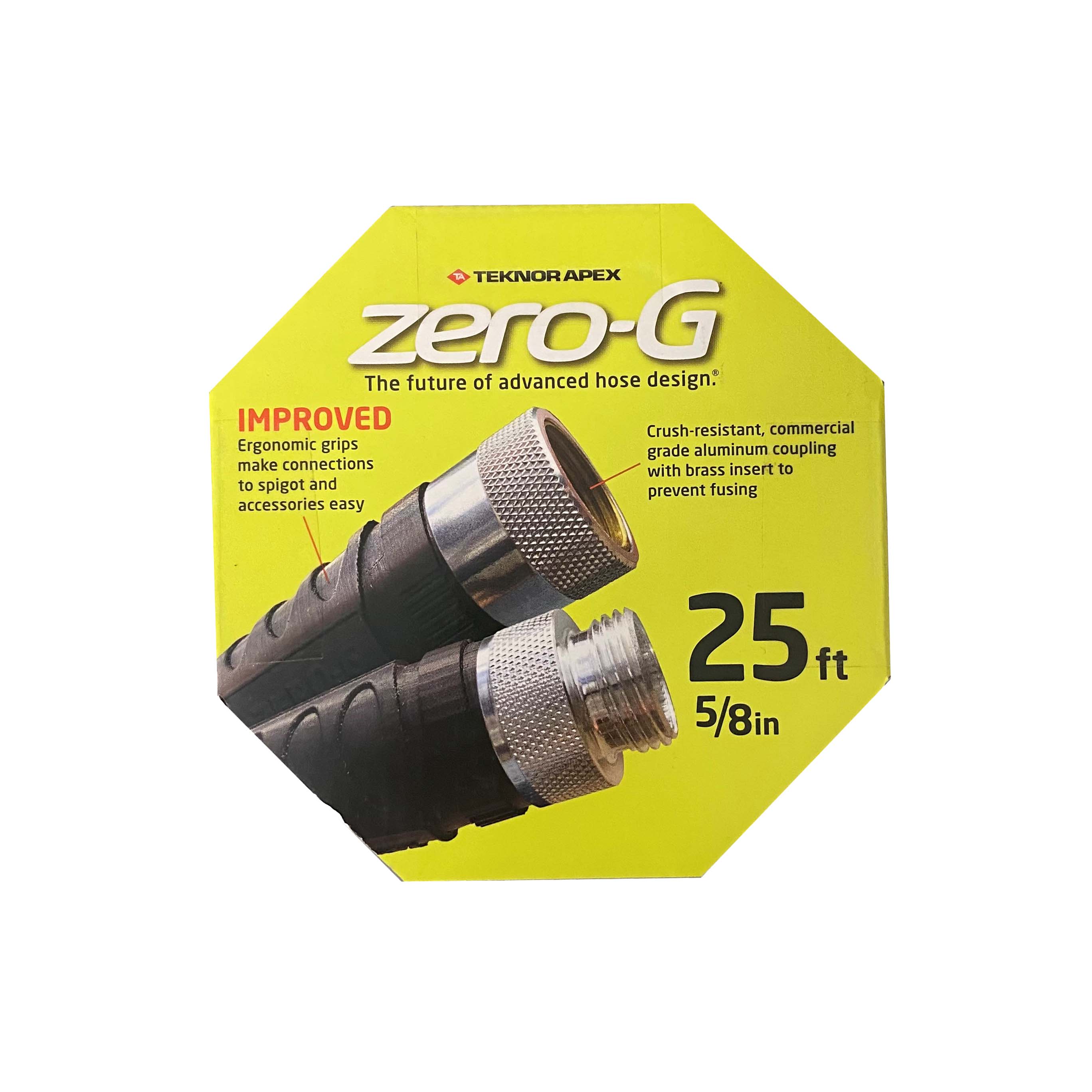 5/8" x 25' zero-G Lightweight Garden Hose 4001-25 – Real Hose Storage